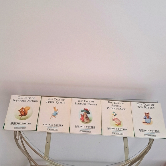Beatrix Potter | Toys | Bundle Of Five Vintage Beatrix Potter Books ...